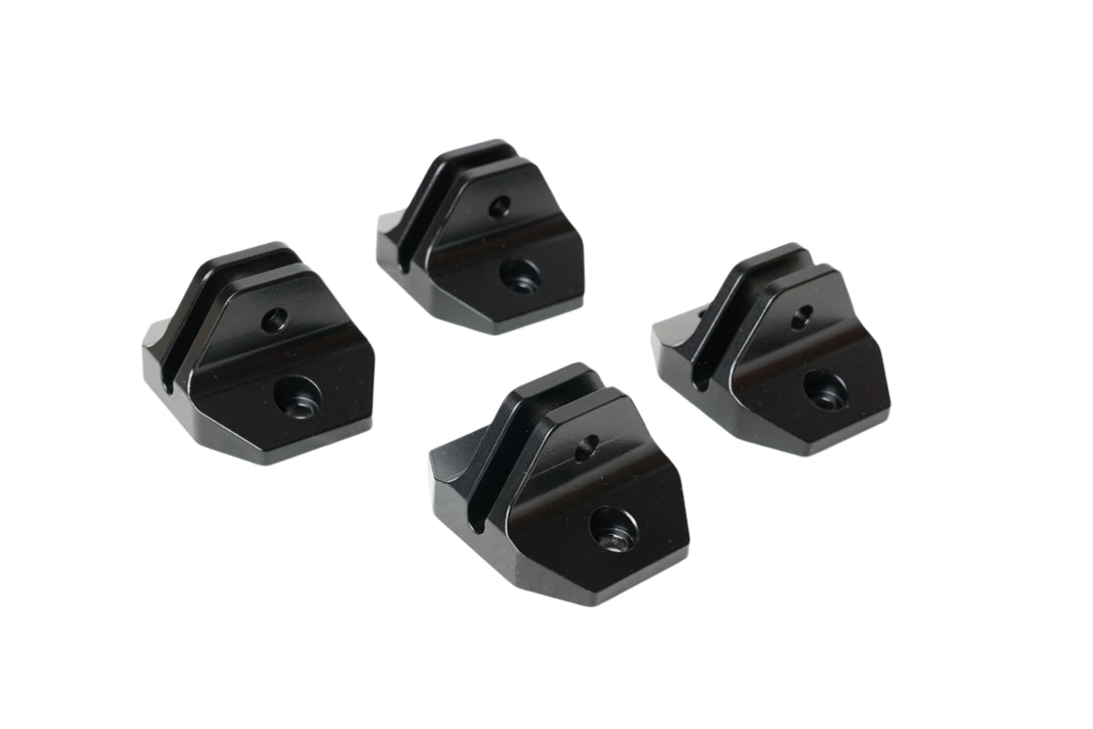 Billet Solid Cut Out Wing Stands For Voltex GT Wings (V2) - 275mm ...