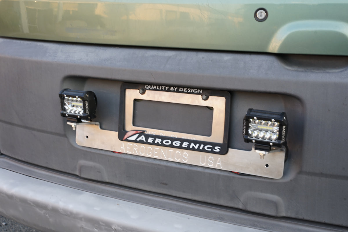 License Plate Light Mount - Honda Element & CRV – Aerogenics