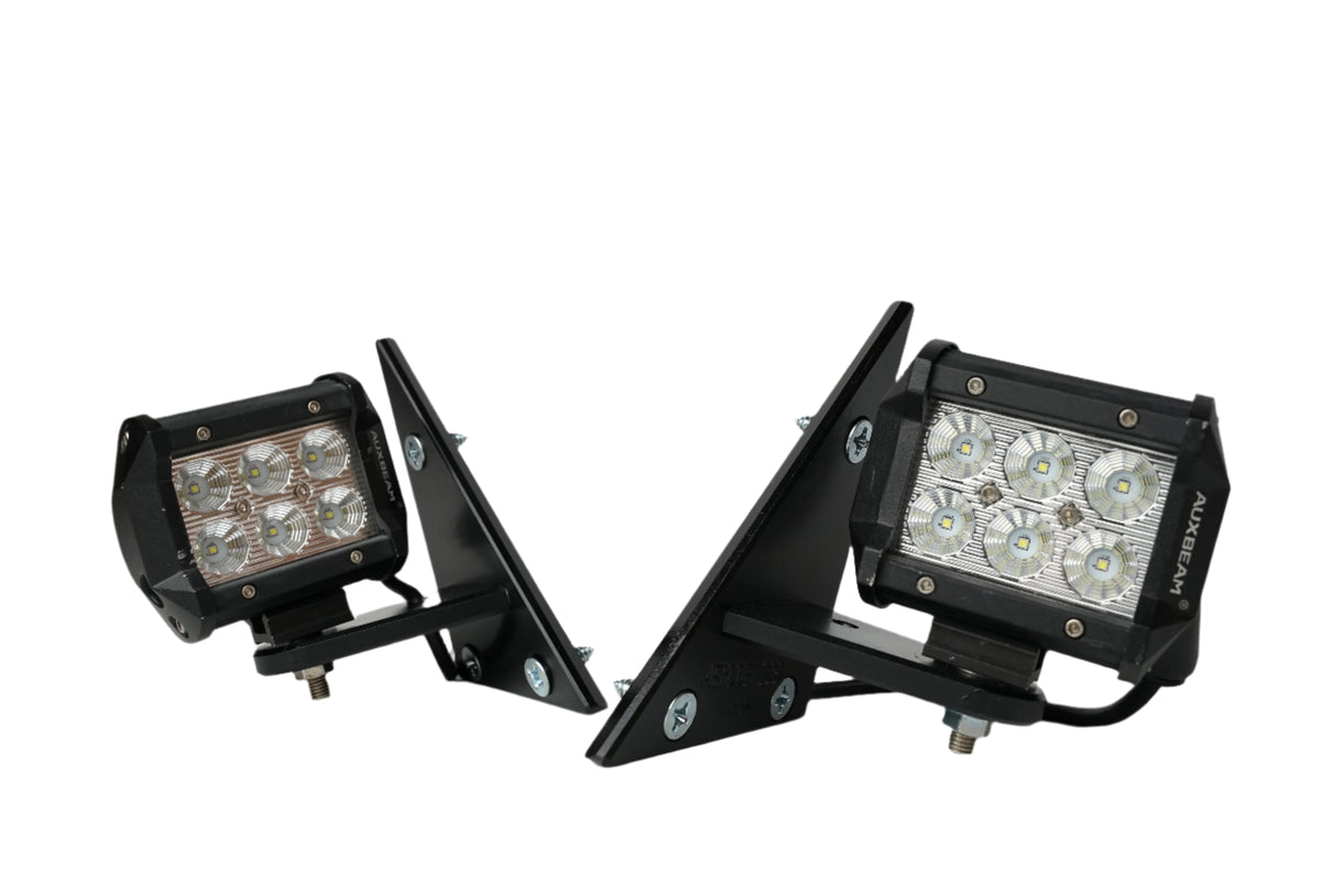 Side Mount Light Brackets - 2003-11 Honda Element – Aerogenics