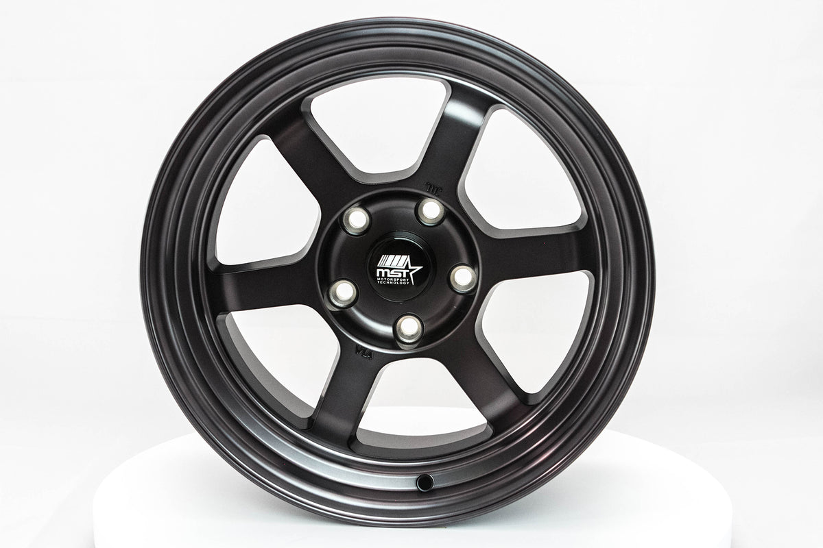 Offroad MST Wheels Time Attack Truck - Matte Black / 17x8.5 -12 ...